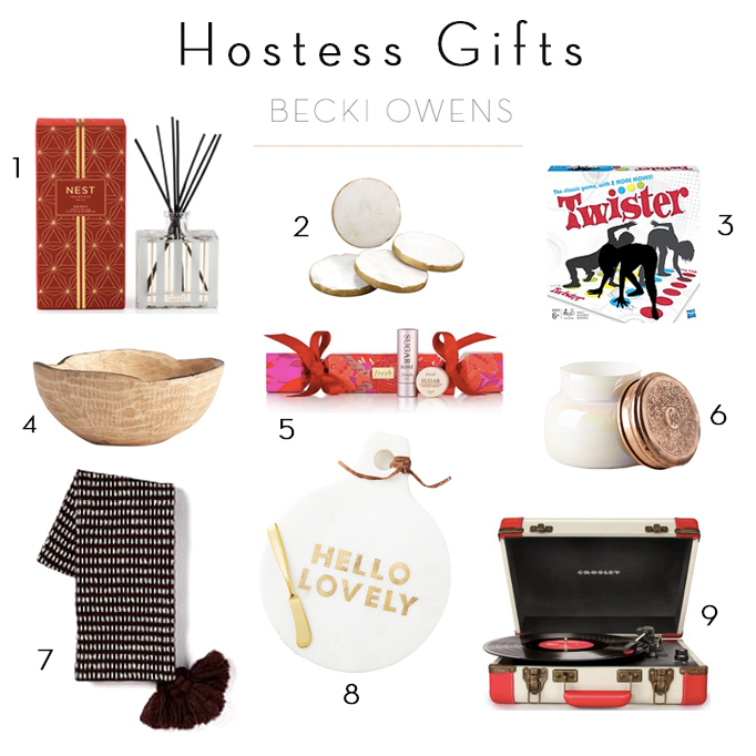 Our Hostess Gift Guide - Becki Owens