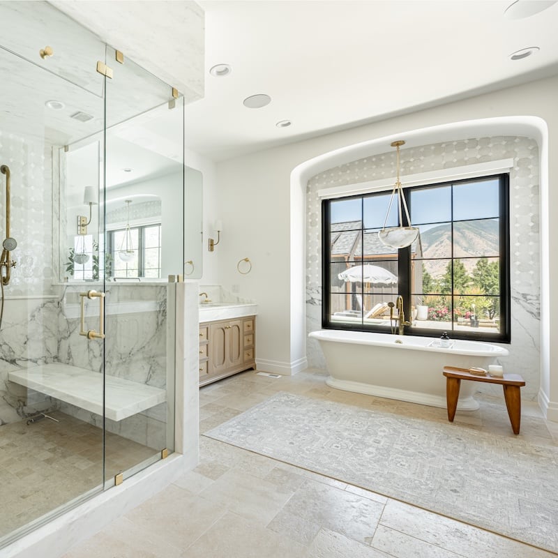 Styling Tip: Ground Your Bathroom with the Perfect Rug - Becki Owens